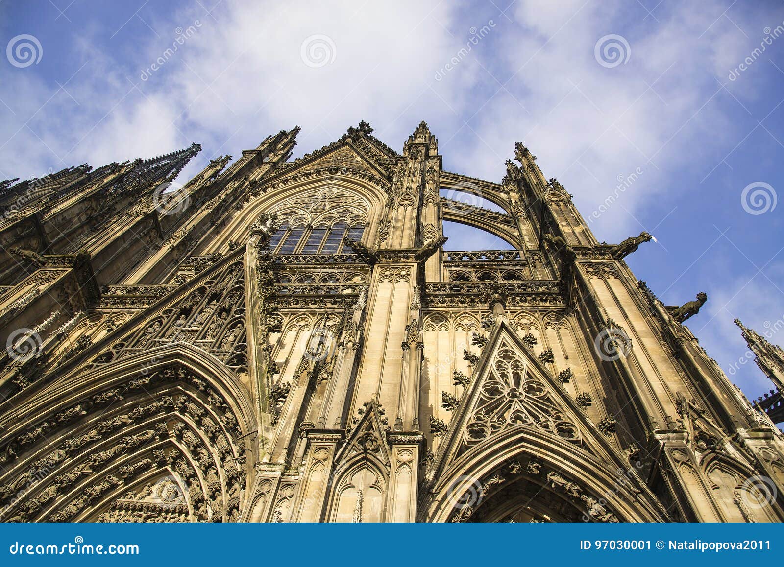 Cologne Cathedral. World Heritage - a Roman Catholic Gothic Cathedral ...
