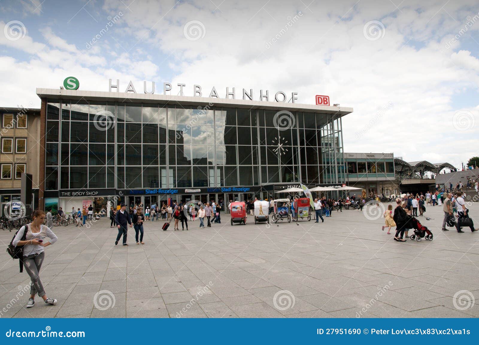 Cologne Central Station editorial image. Image of station - 27951690