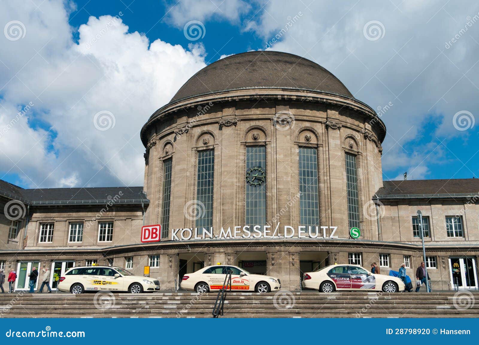 Cologne Deutz Railway Station Editorial Image - Image of deutz, koelner ...