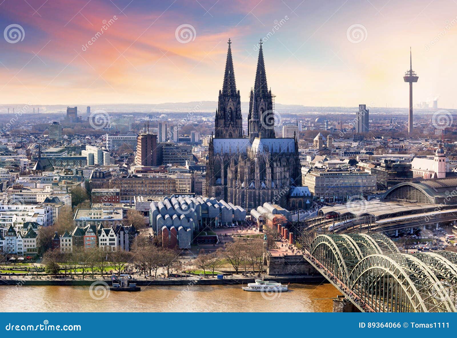 Cologne, Germany stock photo. Image of koeln, building - 89364066