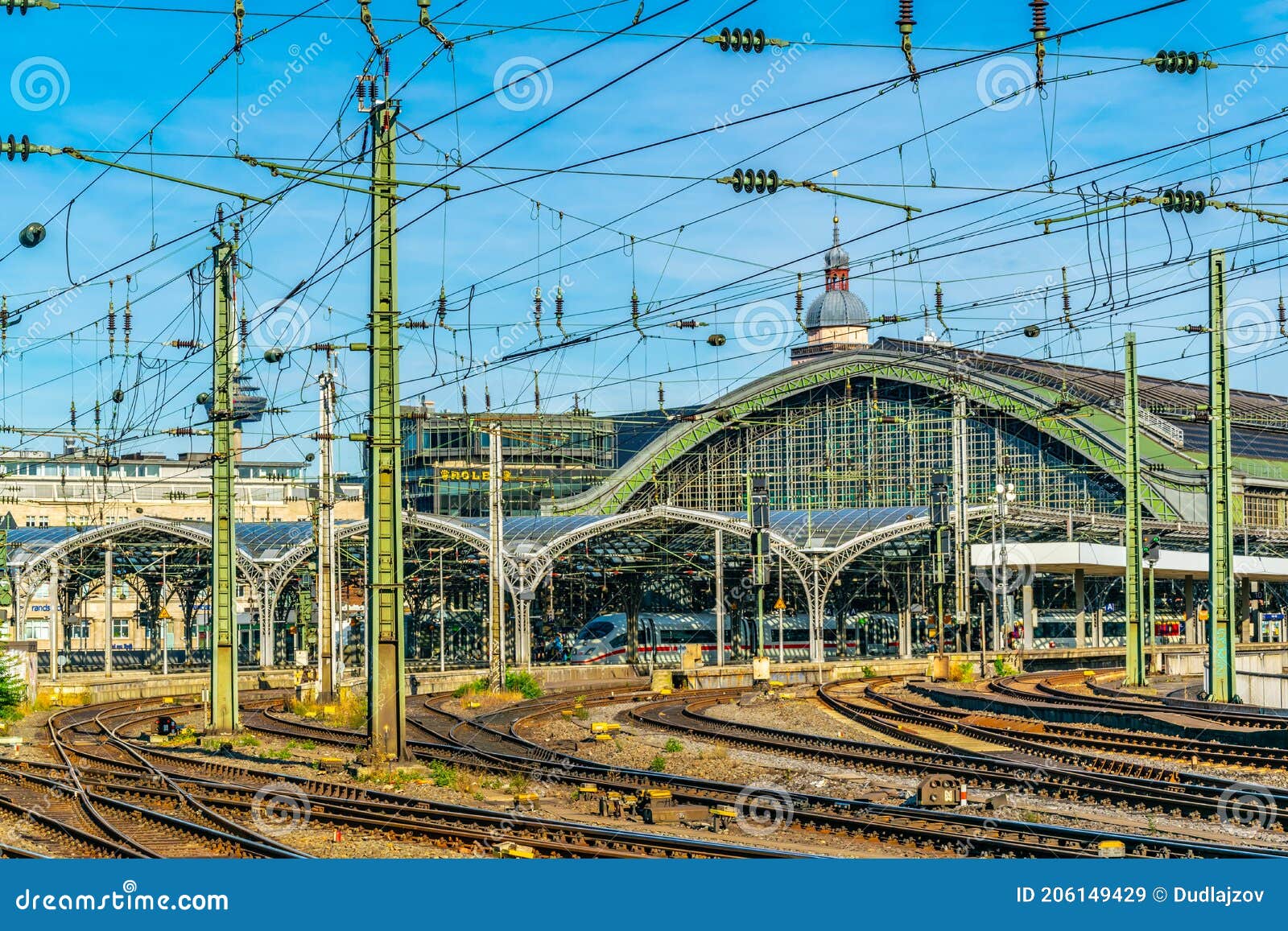 COLOGNE, GERMANY, AUGUST 11, 2018: Train Station in Cologne, Germany ...