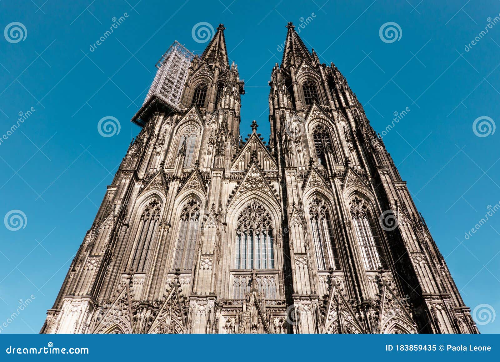 Cologne, Germany: the Famous Cathedral in Koln, Jewel of Gothic Stock ...