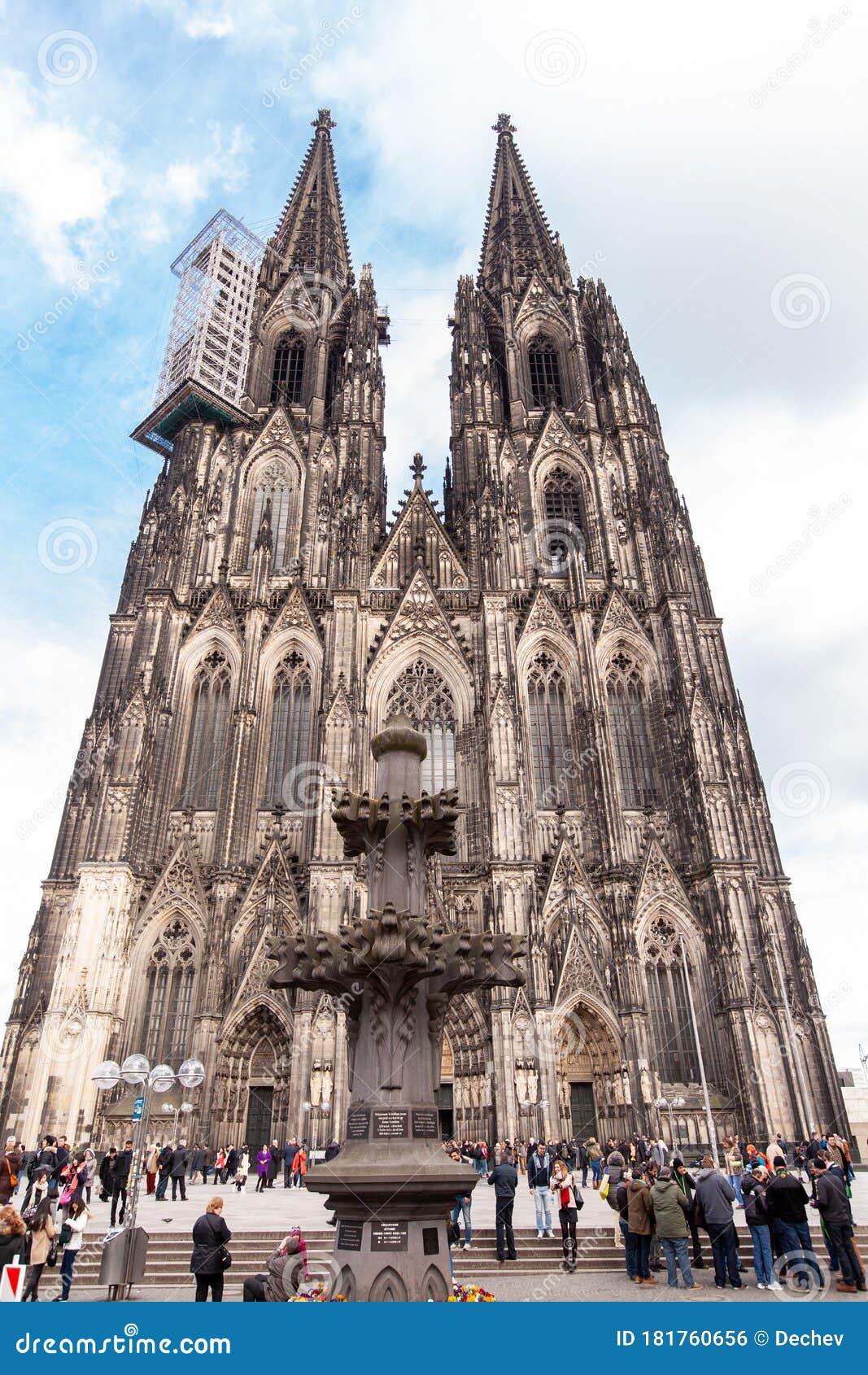COLOGNE, GERMANY - MARCH 5, 2015: Cologne Cathedral, Monument of German ...