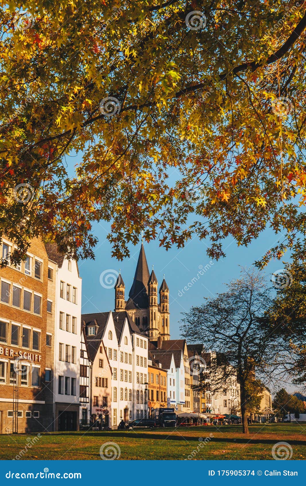 Cologne, Germany - September 2018: Classic German Architecture in ...