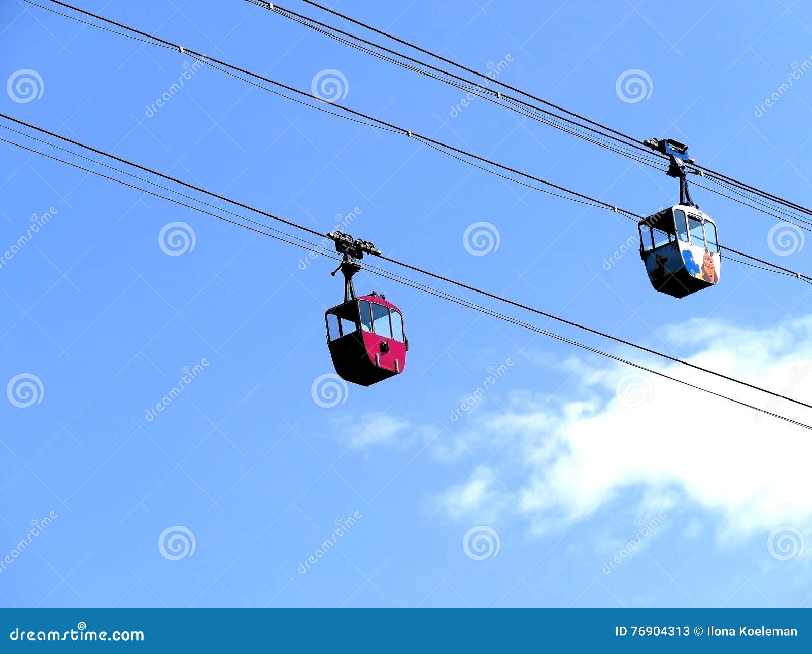 COLOGNE, GERMANY - SEPTEMBER 12, 2015: Cologne Cable Car Editorial ...