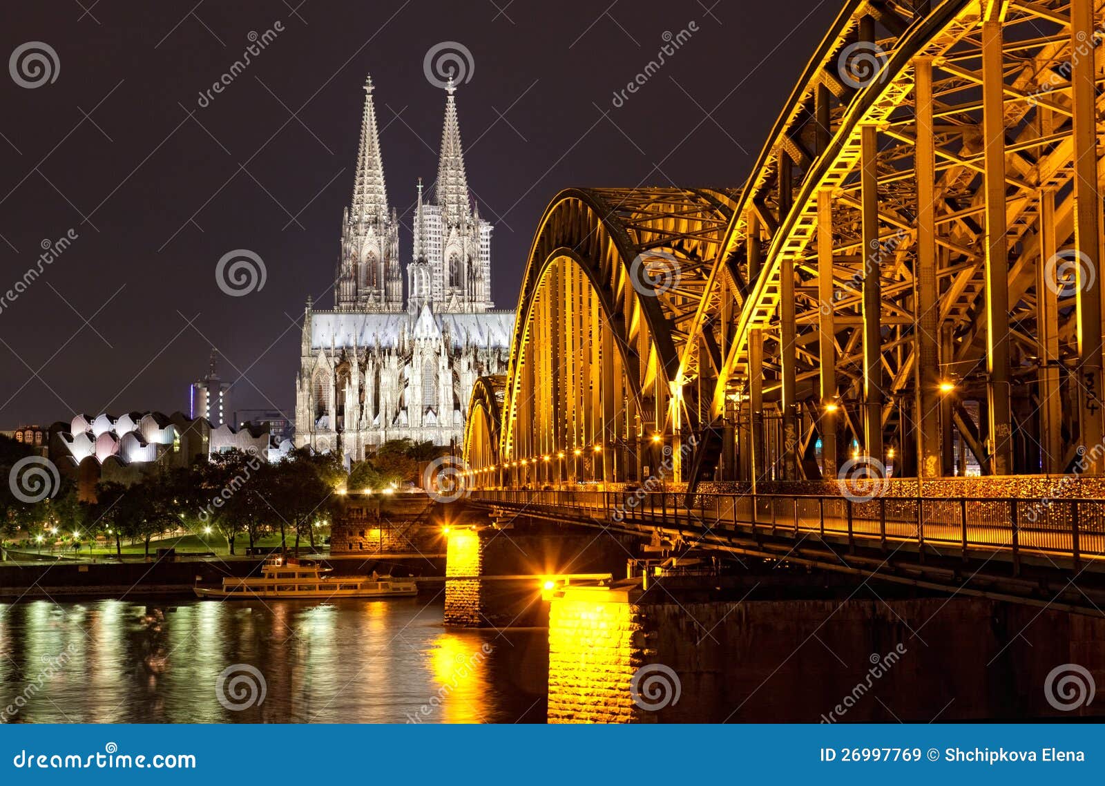 Cologne Gothic Cathedral stock image. Image of germany - 26997769