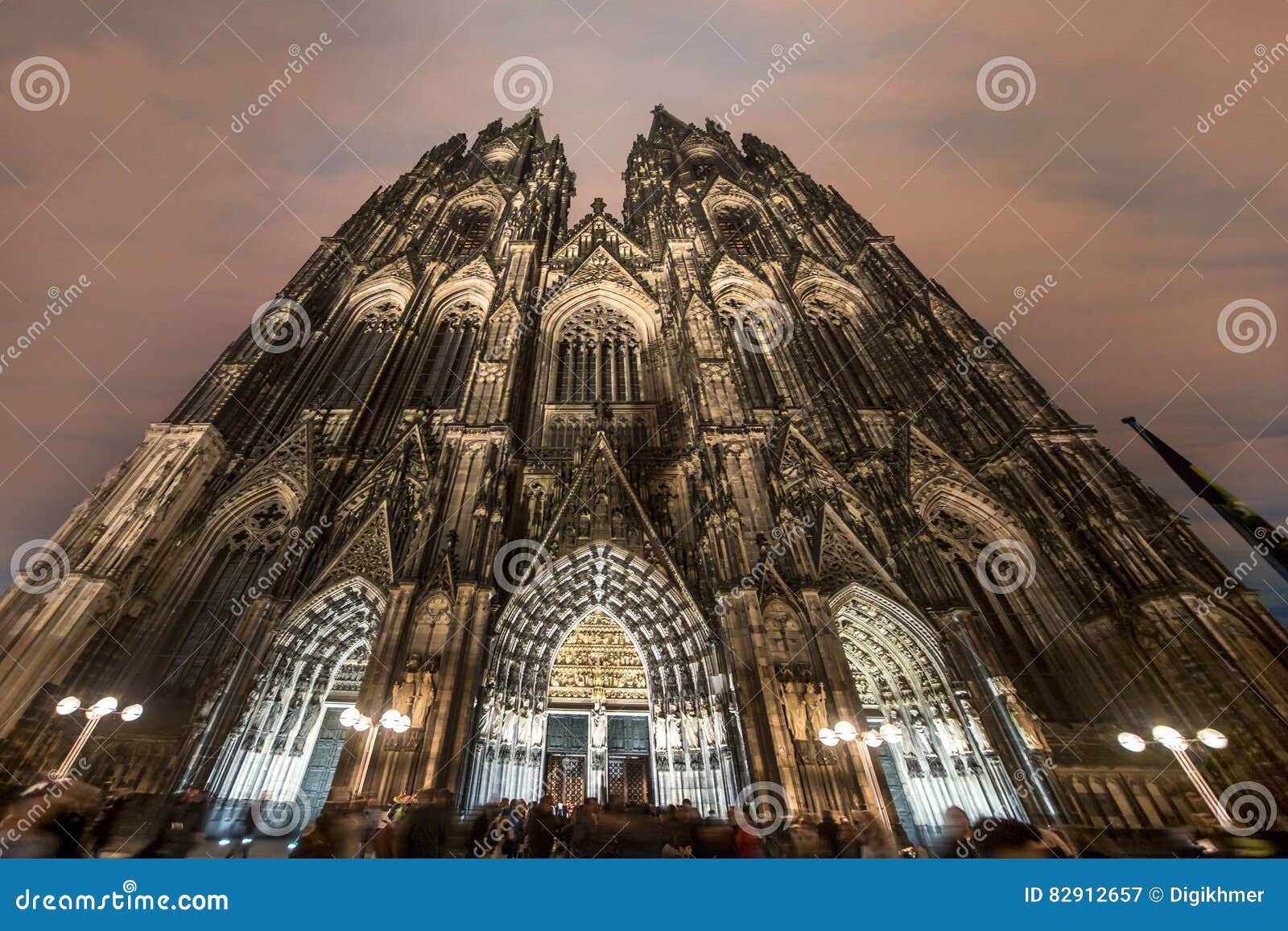 Cologne Gothic cathedral editorial photography. Image of fair - 82912657