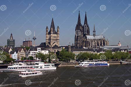 Cologne ( Koeln), Germany stock image. Image of dome, architecture ...