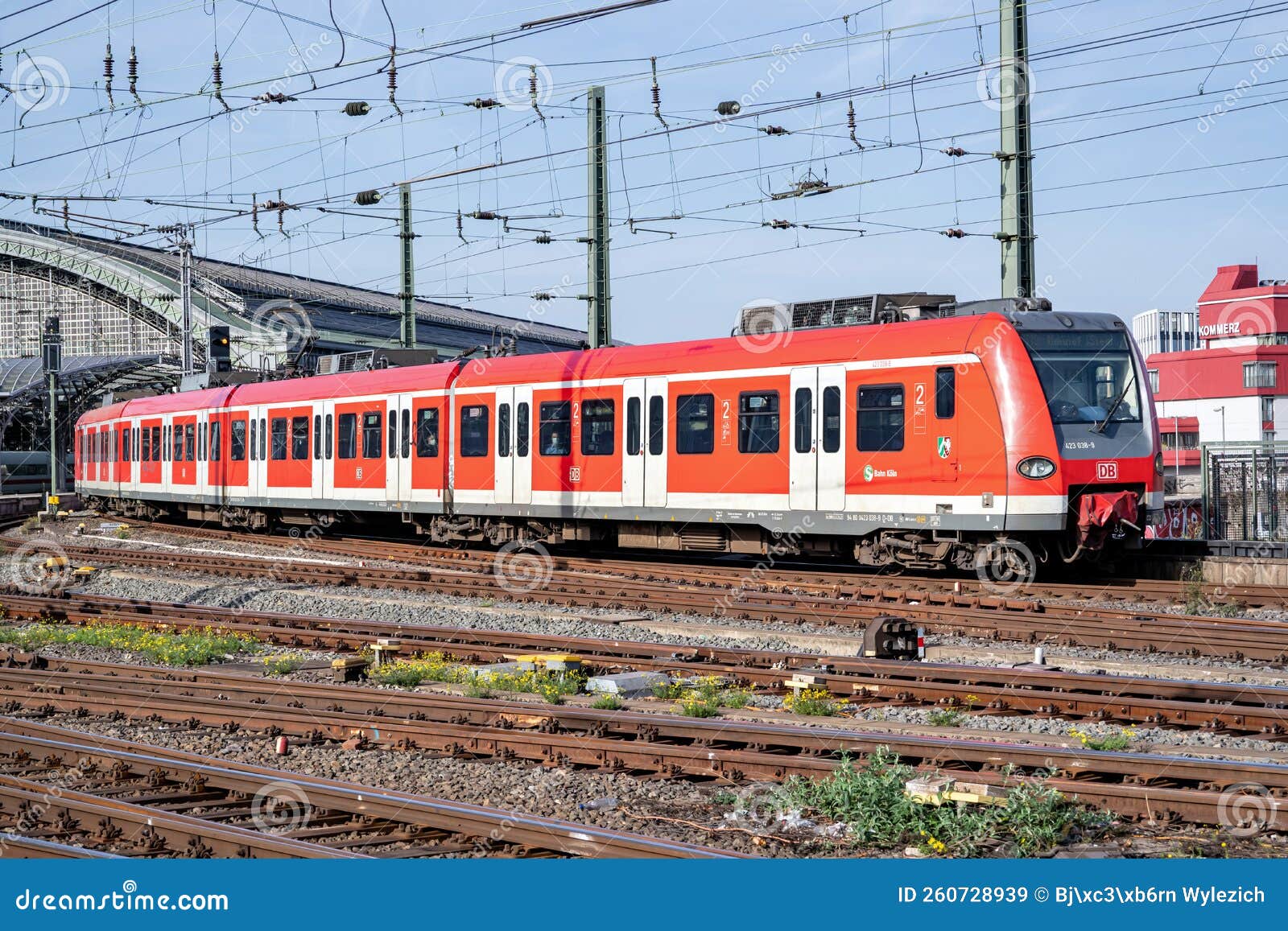 Cologne S-Bahn editorial stock image. Image of deutsche - 260728939