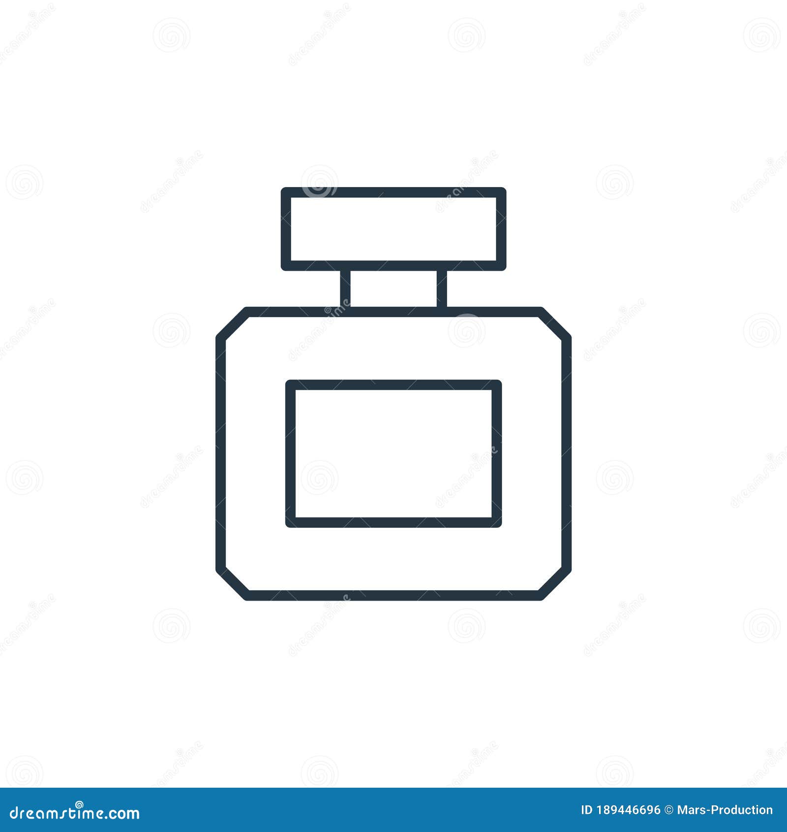 Cologne Vector Icon Isolated on White Background. Outline, Thin Line ...