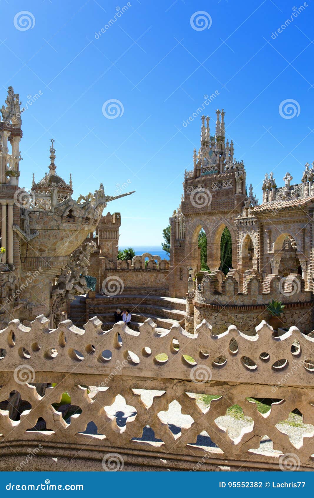 Colomares Castle in Memory of Christopher Colomb at Benalmadena ...