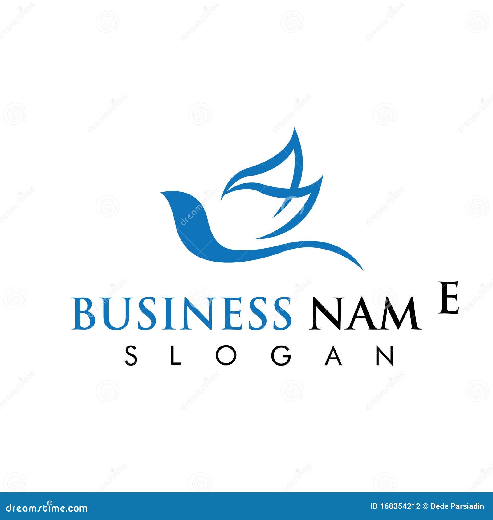 Colombe Logo Template D'oiseaux Illustration de Vecteur - Illustration ...