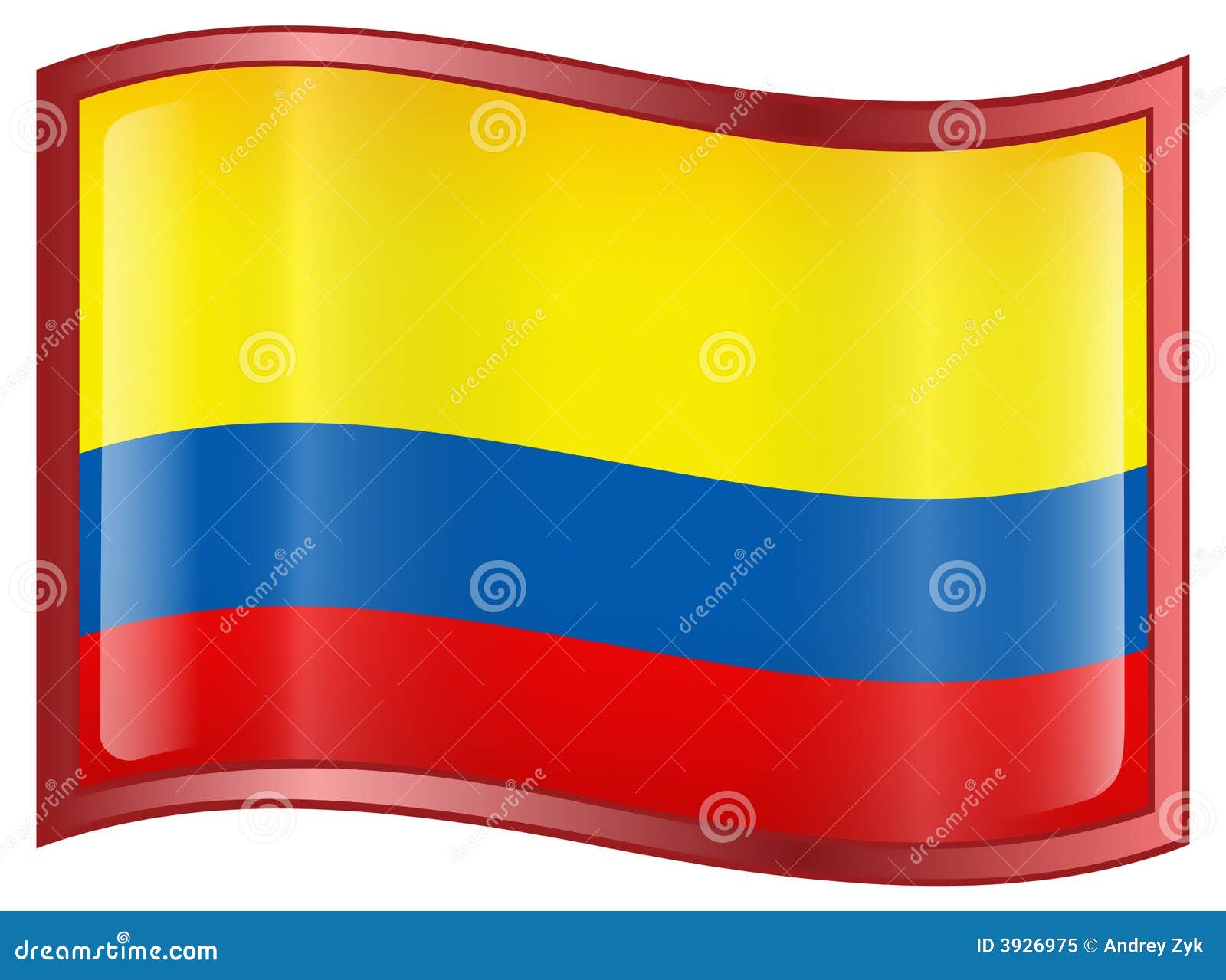 Colombia Flag Isolated On Png Or Transparent Background,Symbol Of ...
