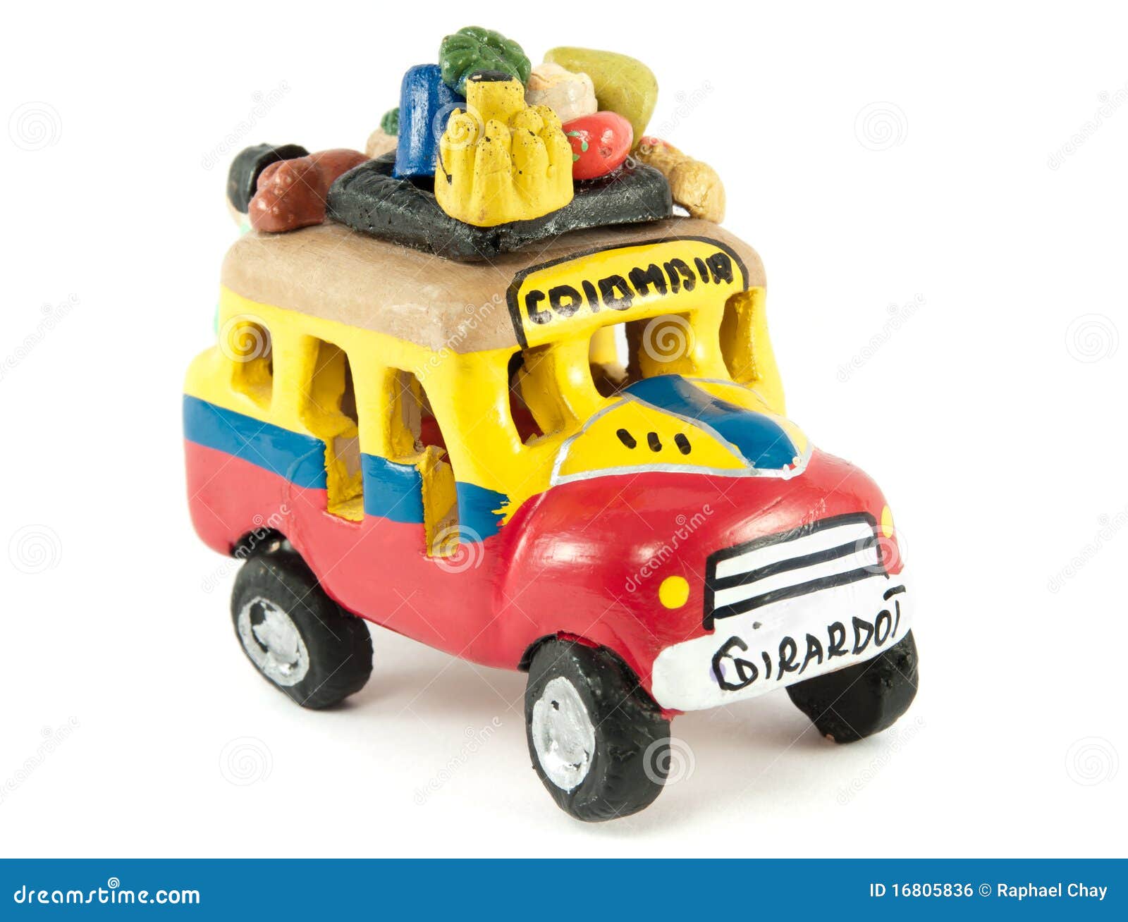 Colombian Bus or Chiva stock photo. Image of south, wheels - 16805836
