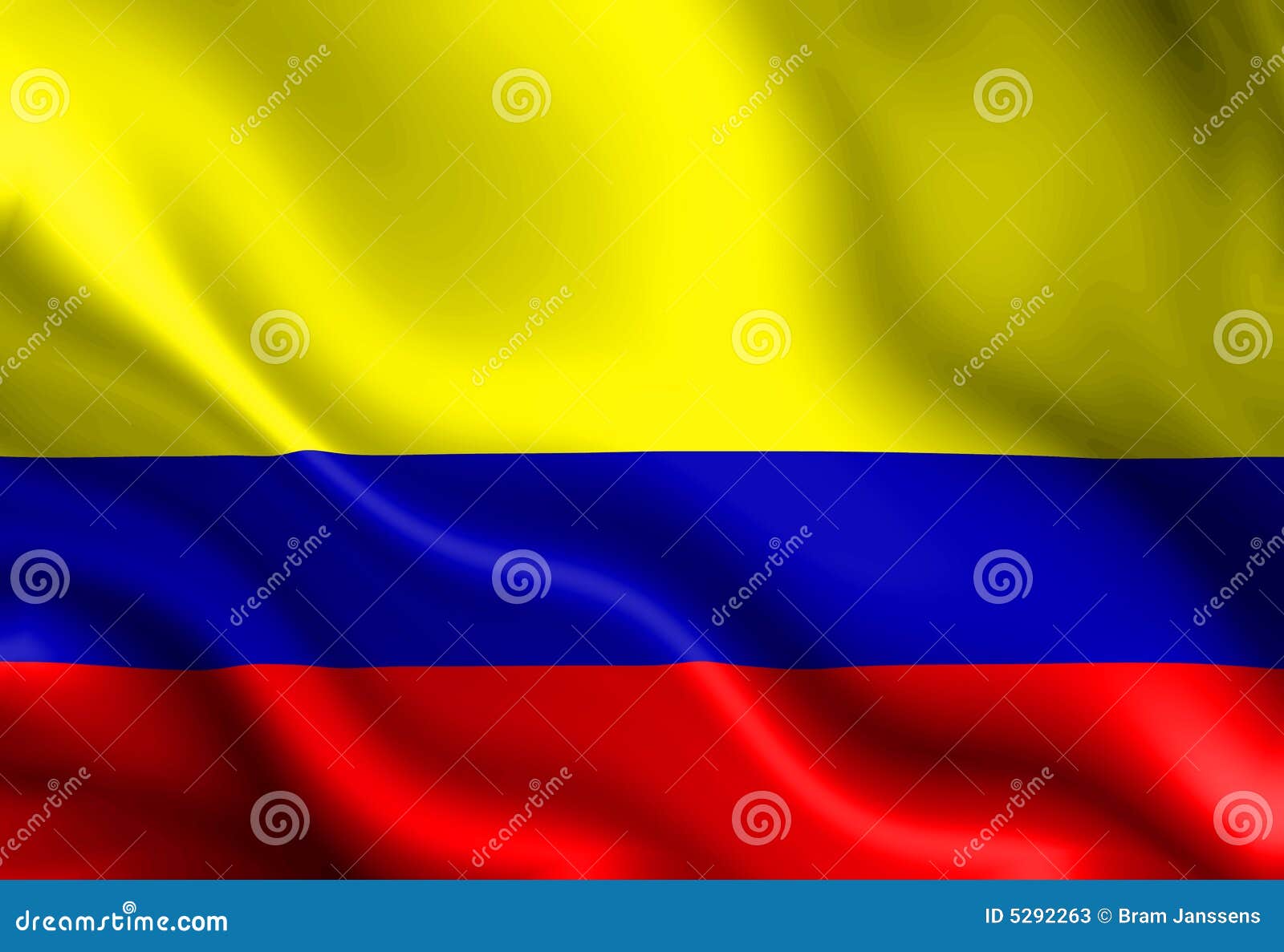 Colombian Flag Royalty-Free Stock Photo | CartoonDealer.com #5140521
