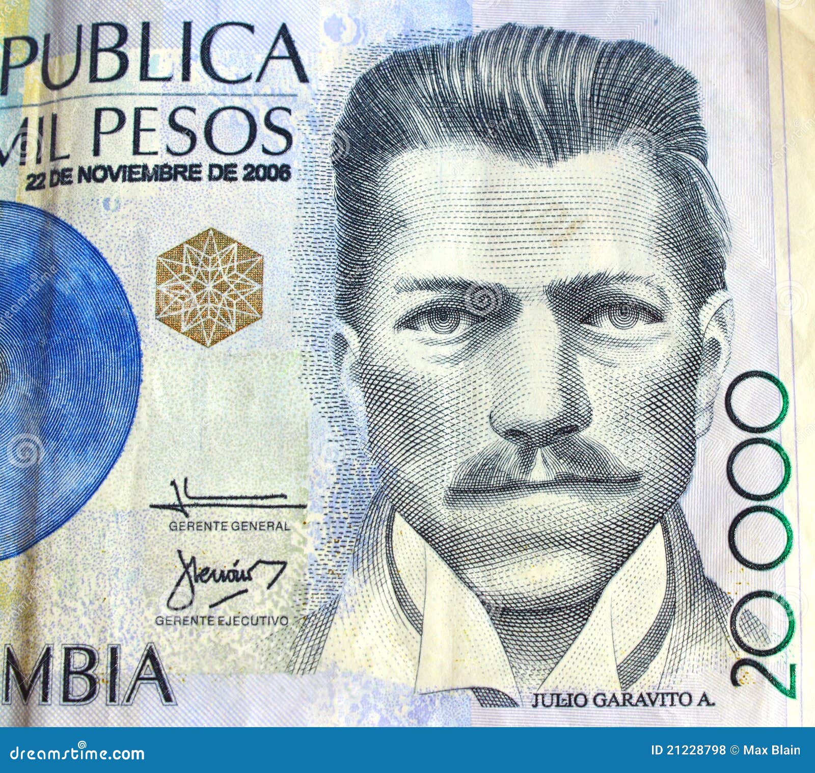 Colombian money stock photo. Image of banknote, money - 21228798