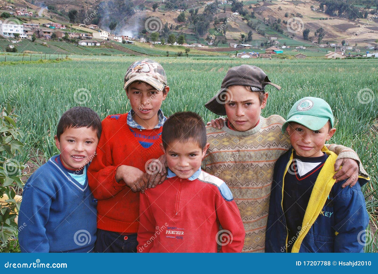 Colombian rural children editorial stock photo. Image of boyaca - 17207788