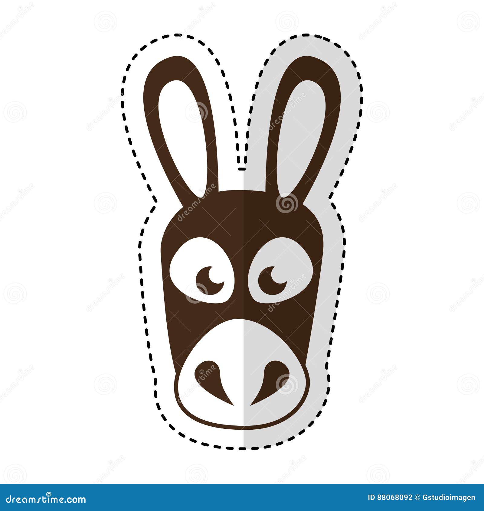 Colombiansk Mula Isolerad Symbol Vektor Illustrationer - Illustration ...