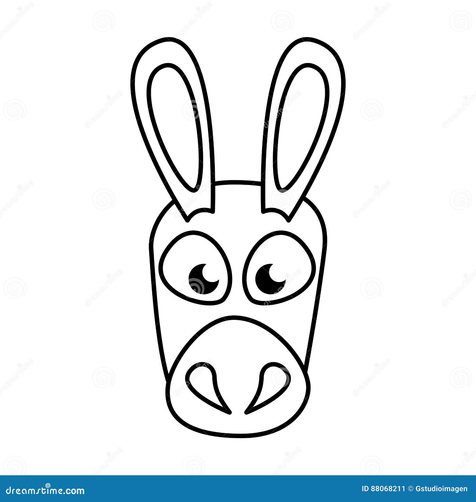 Colombiansk Mula Isolerad Symbol Vektor Illustrationer - Illustration ...