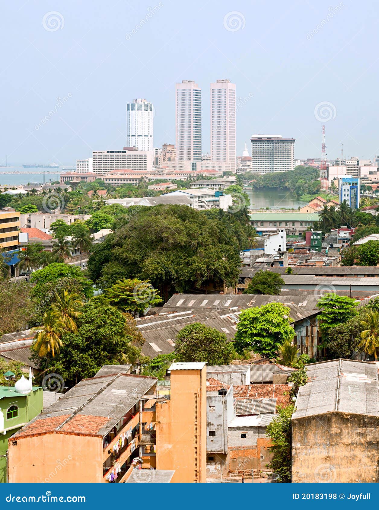 Colombo stock photo. Image of skyline, asia, modern, architecture ...