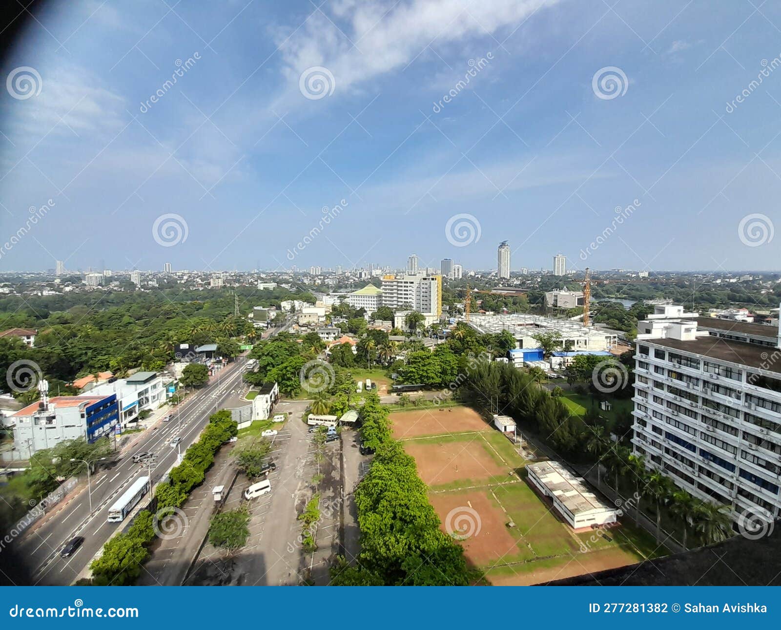 Colombo City wide shoot stock photo. Image of landmark - 277281382