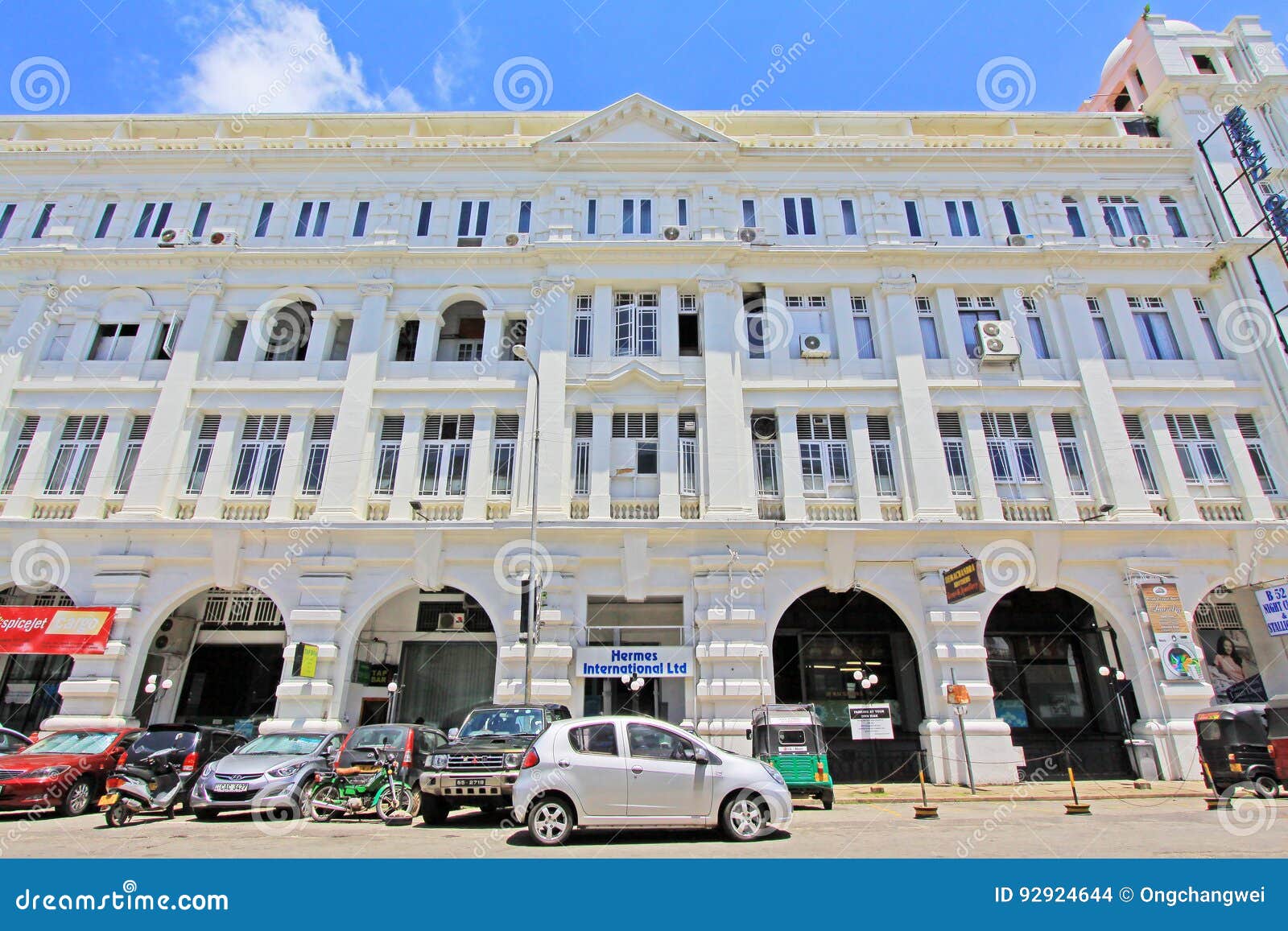 Colombo Colonial Building, Sri Lanka Editorial Stock Image - Image of ...
