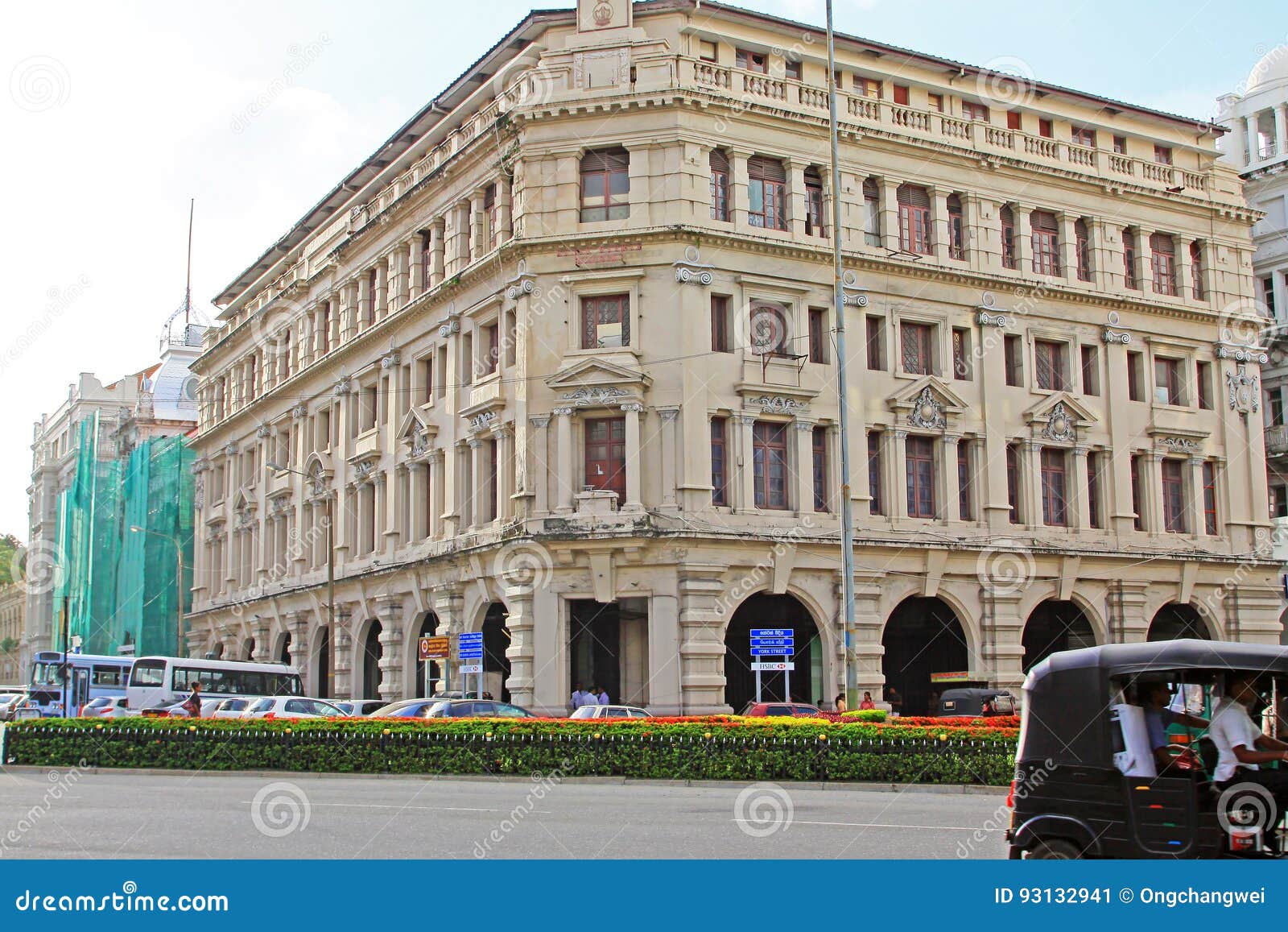 Colombo Colonial Building, Sri Lanka Editorial Photo - Image of ...