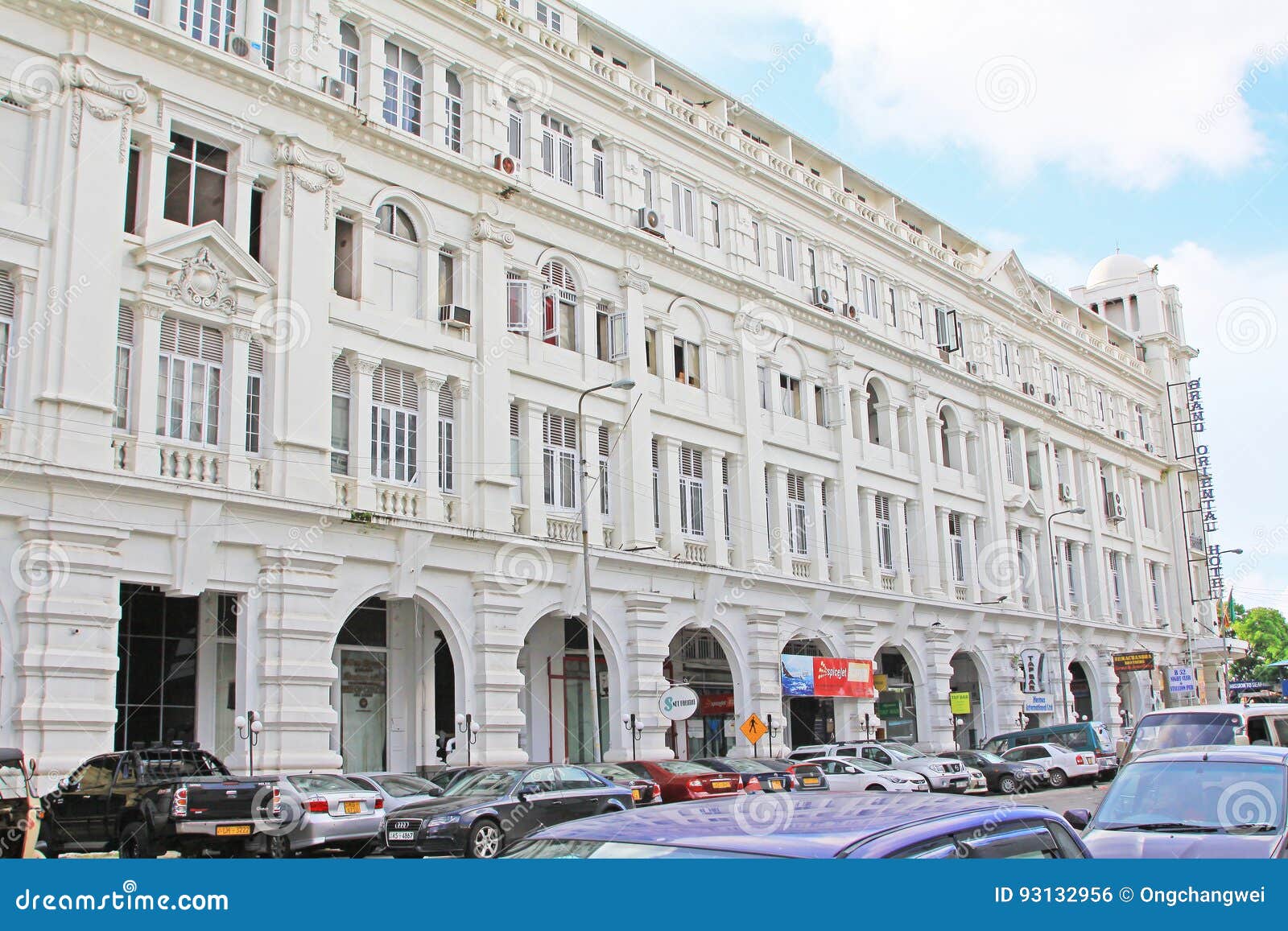 Colombo Colonial Building, Sri Lanka Editorial Photo - Image of trade ...