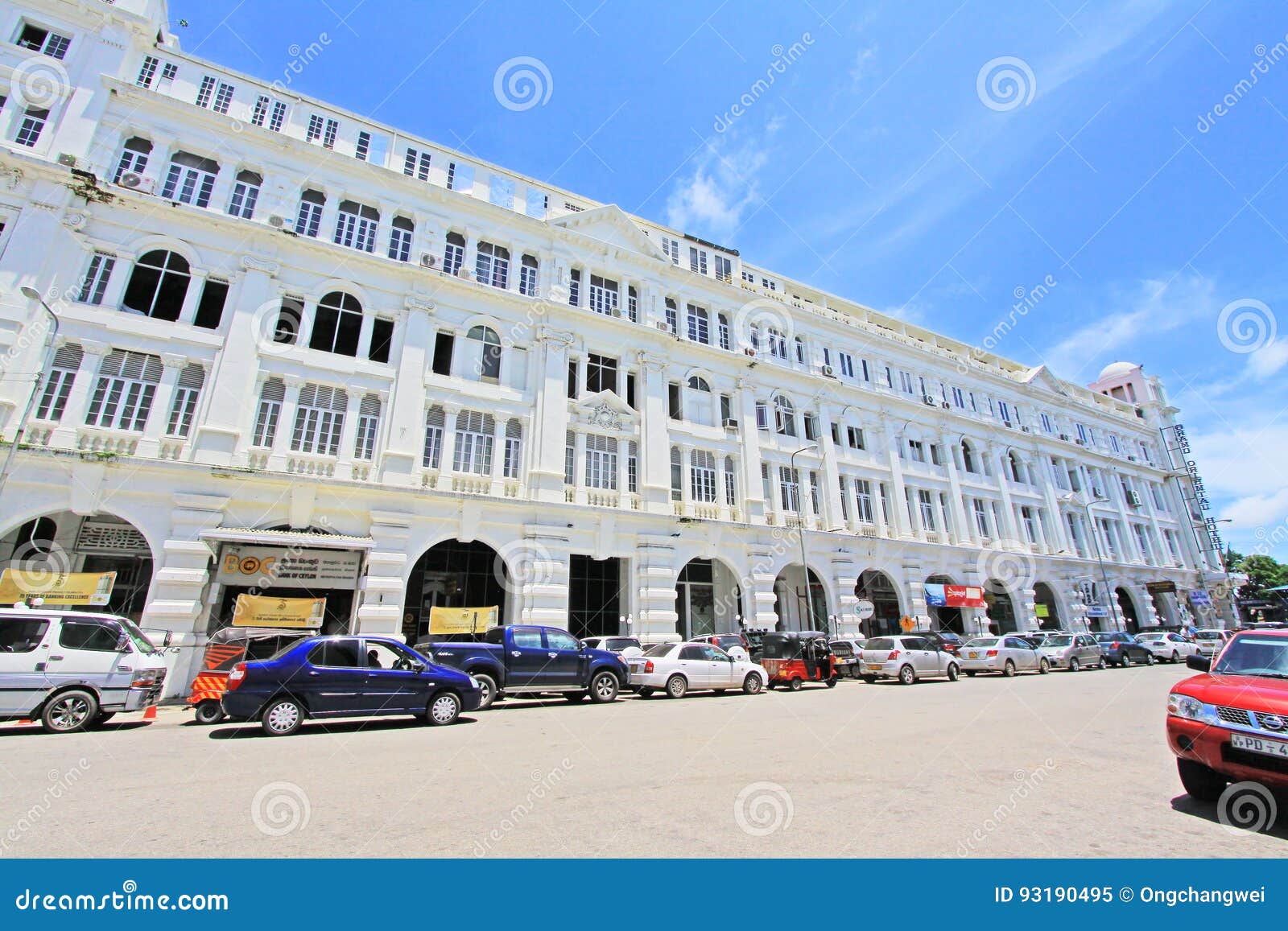 Colombo Colonial Building, Sri Lanka Editorial Image - Image of tourist ...