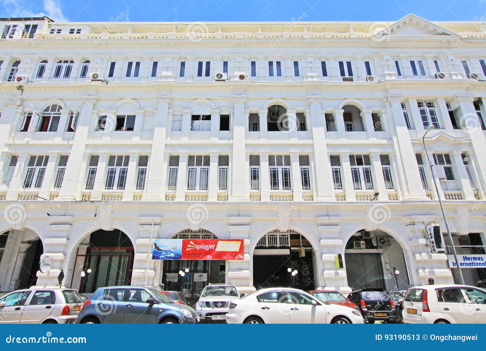 Colombo Colonial Building, Sri Lanka Editorial Stock Photo - Image of ...
