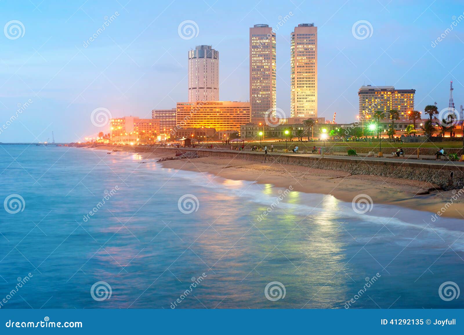 Colombo downtown stock image. Image of modern, futuristic - 41292135