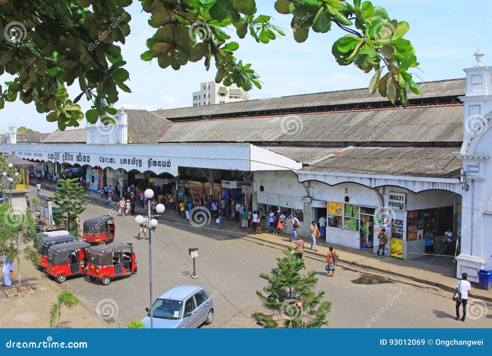 Colombo Fort Railway Station Editorial Stock Image - Image of classic ...