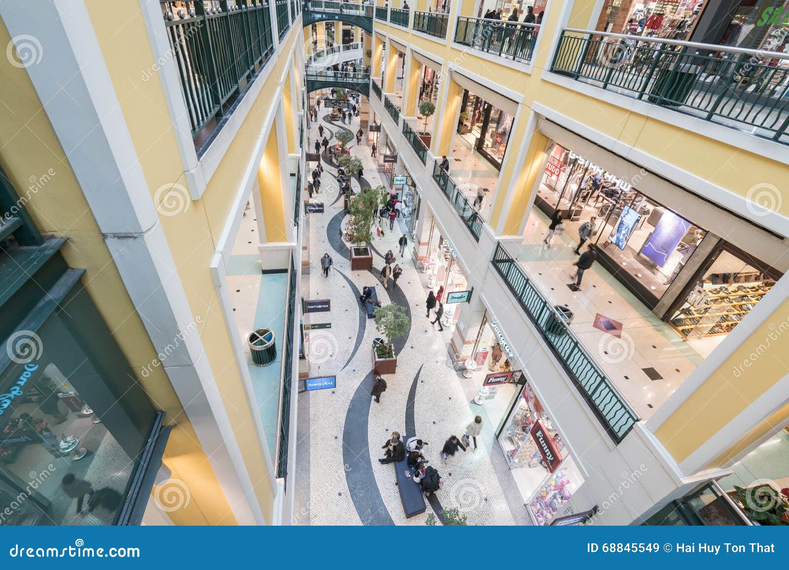 Colombo Shopping Center imagen de archivo editorial. Imagen de ibérico ...