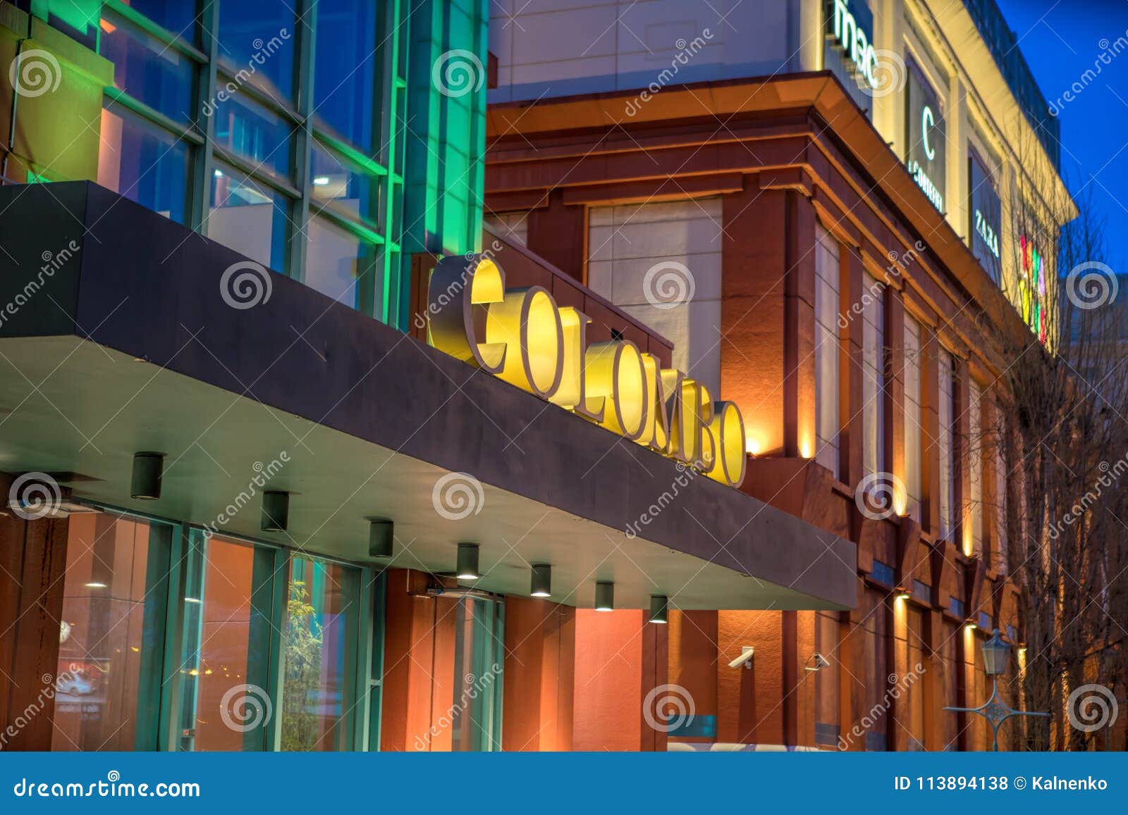 Colombo Shopping Center En Lisboa Foto de archivo editorial - Imagen de ...