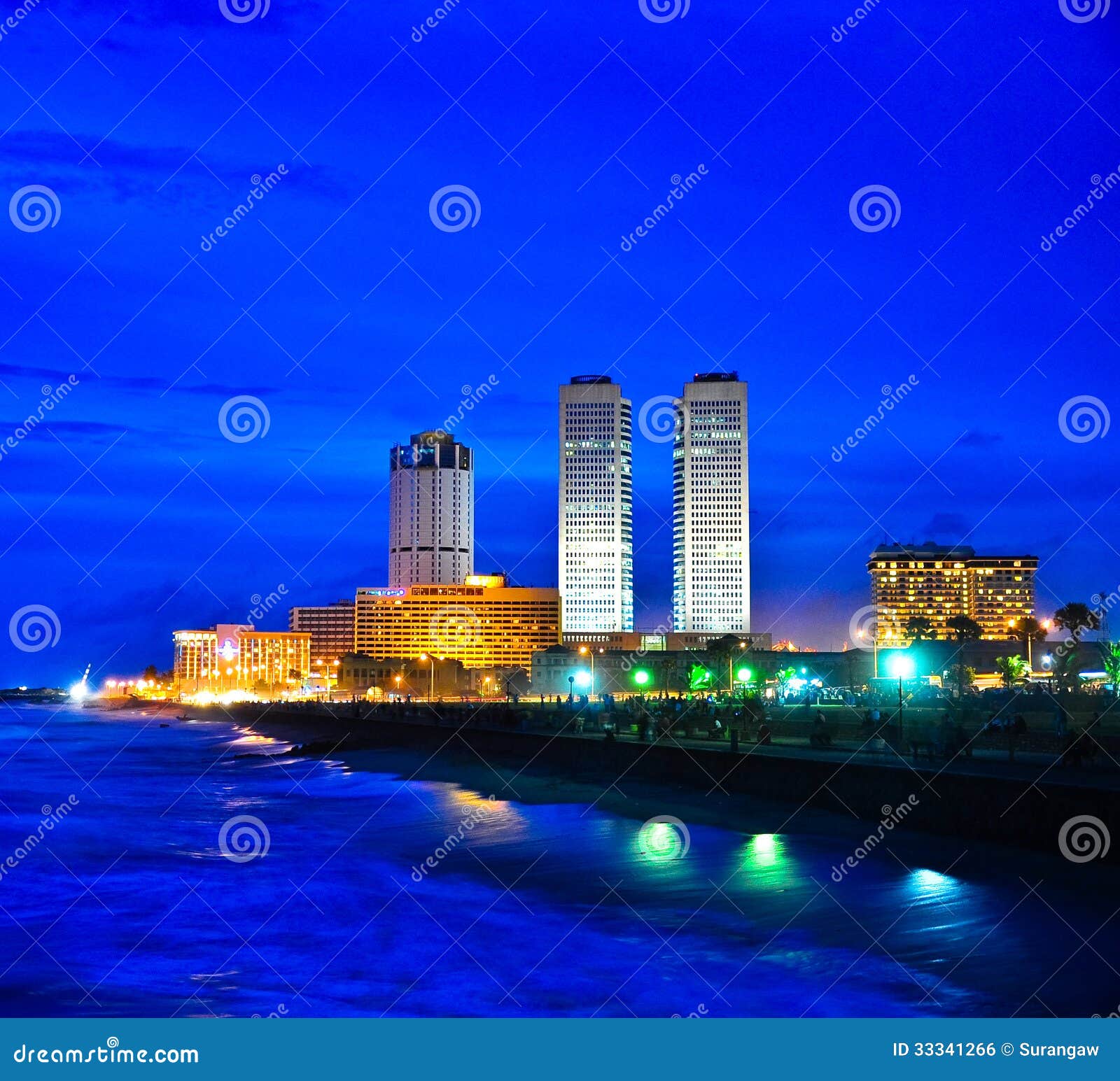 Colombo Skyline, Sri Lanka stock photo. Image of face - 33341266