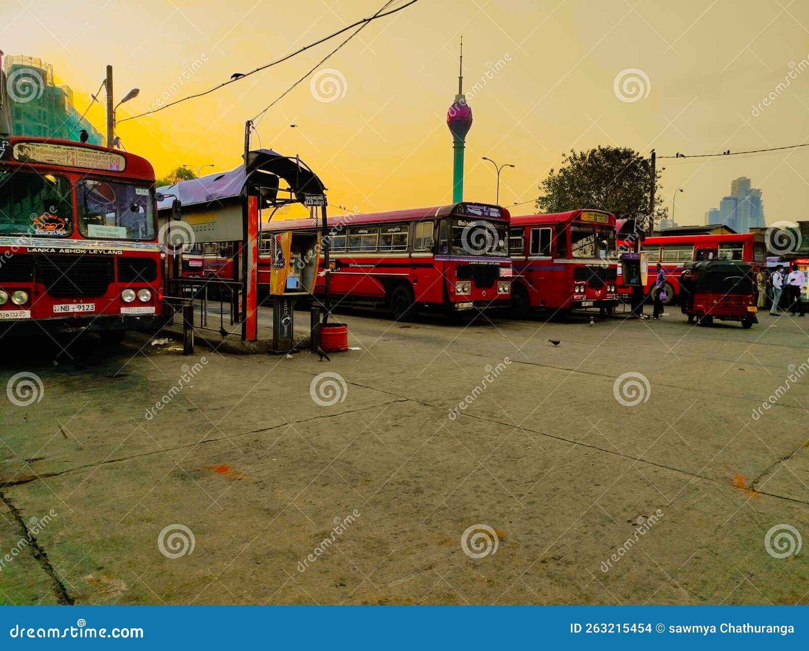 Colombo Sltb Bus Station Colombo Sri Lanka Editorial Stock Image ...