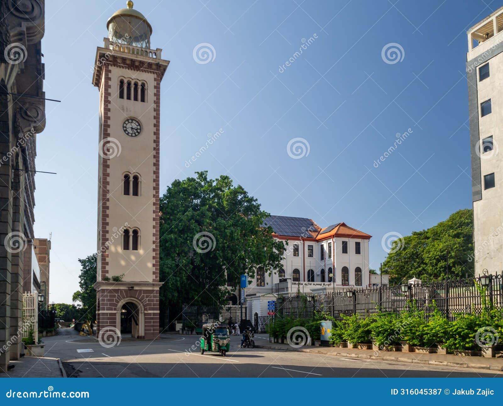 Colombo, Sri Lanka, Ceylon Island: Colonial Clock Tower Editorial ...