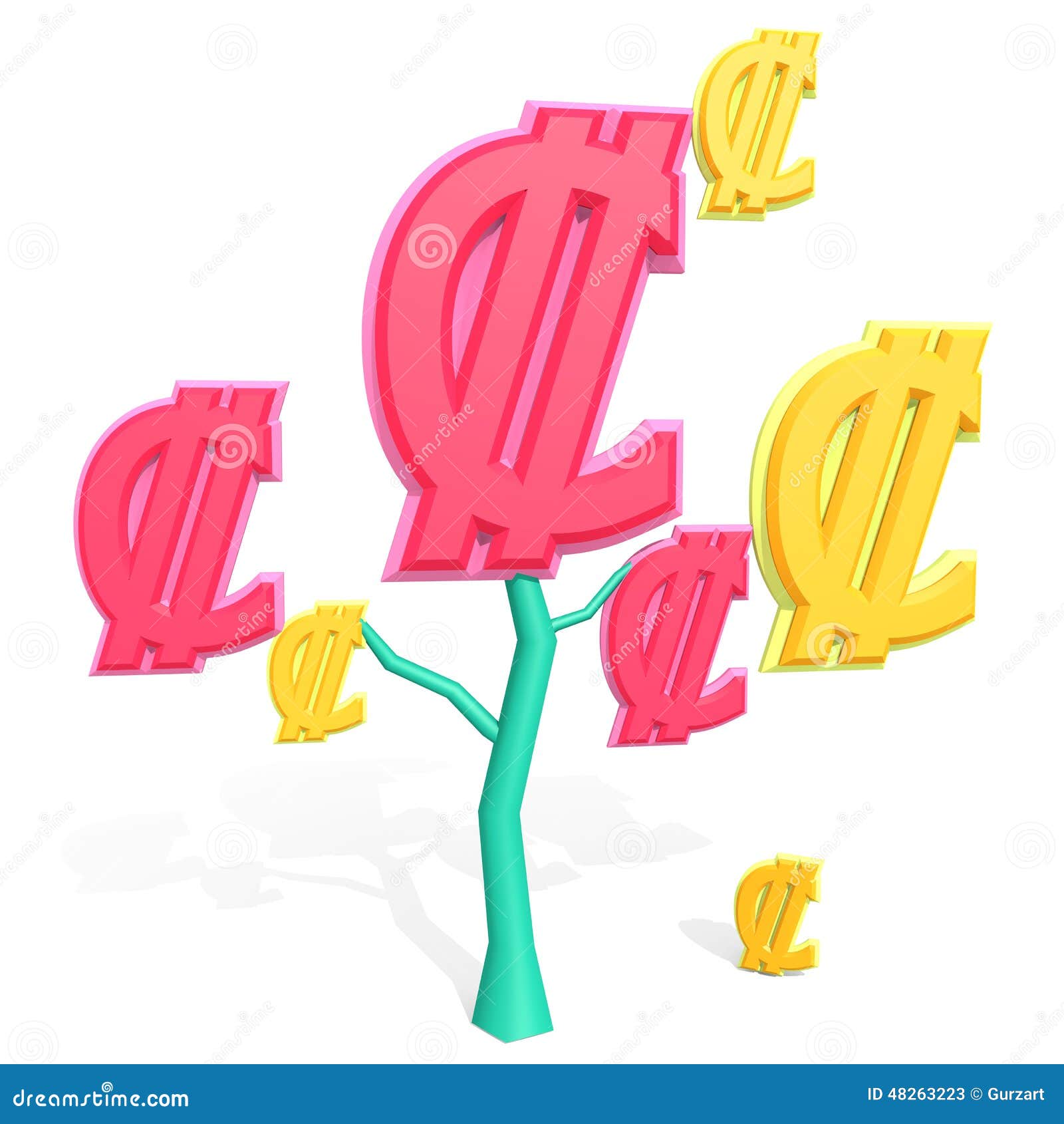 Colon Sign Currency Symbol Costa Rican Salvadoran Money CRC Set Icon ...