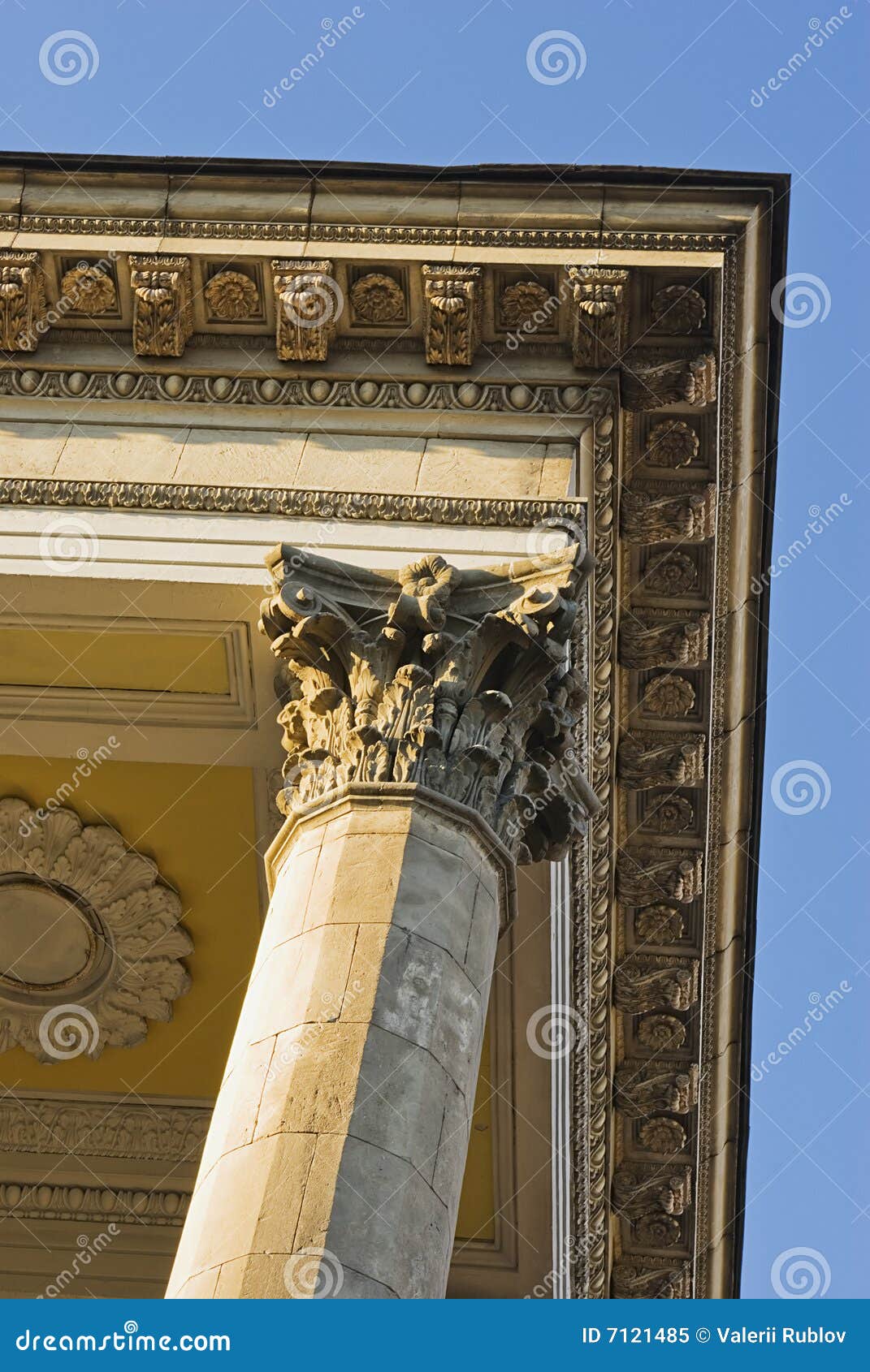 Colones stock image. Image of exterior, decoration, courthouse - 7121485