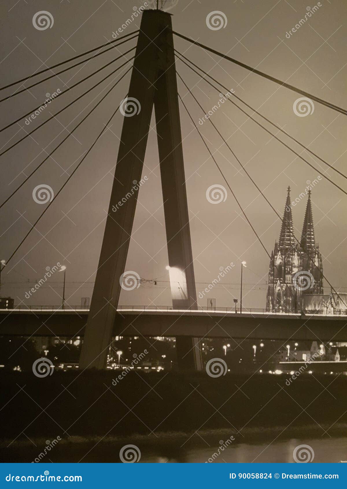 Colonge stock photo. Image of bridge, colonge, cologne - 90058824
