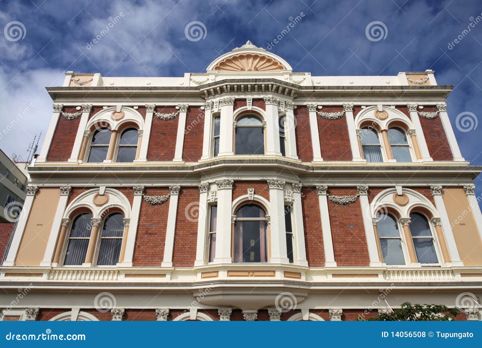 Old Colonial Architecture In Ciudad Bolivar With Green Wall And Royalty ...