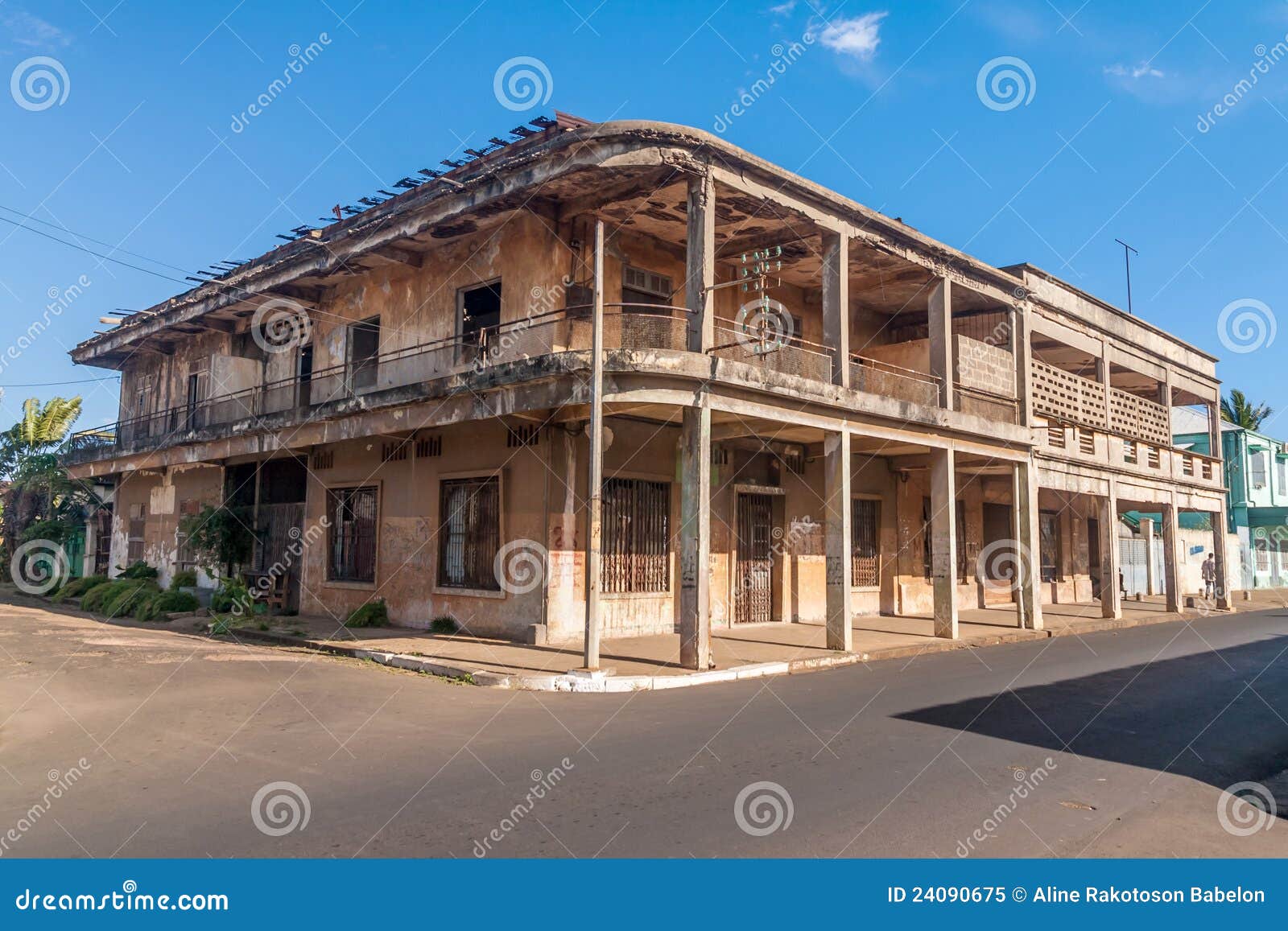 Colonial Architecture Royalty-Free Stock Image | CartoonDealer.com ...