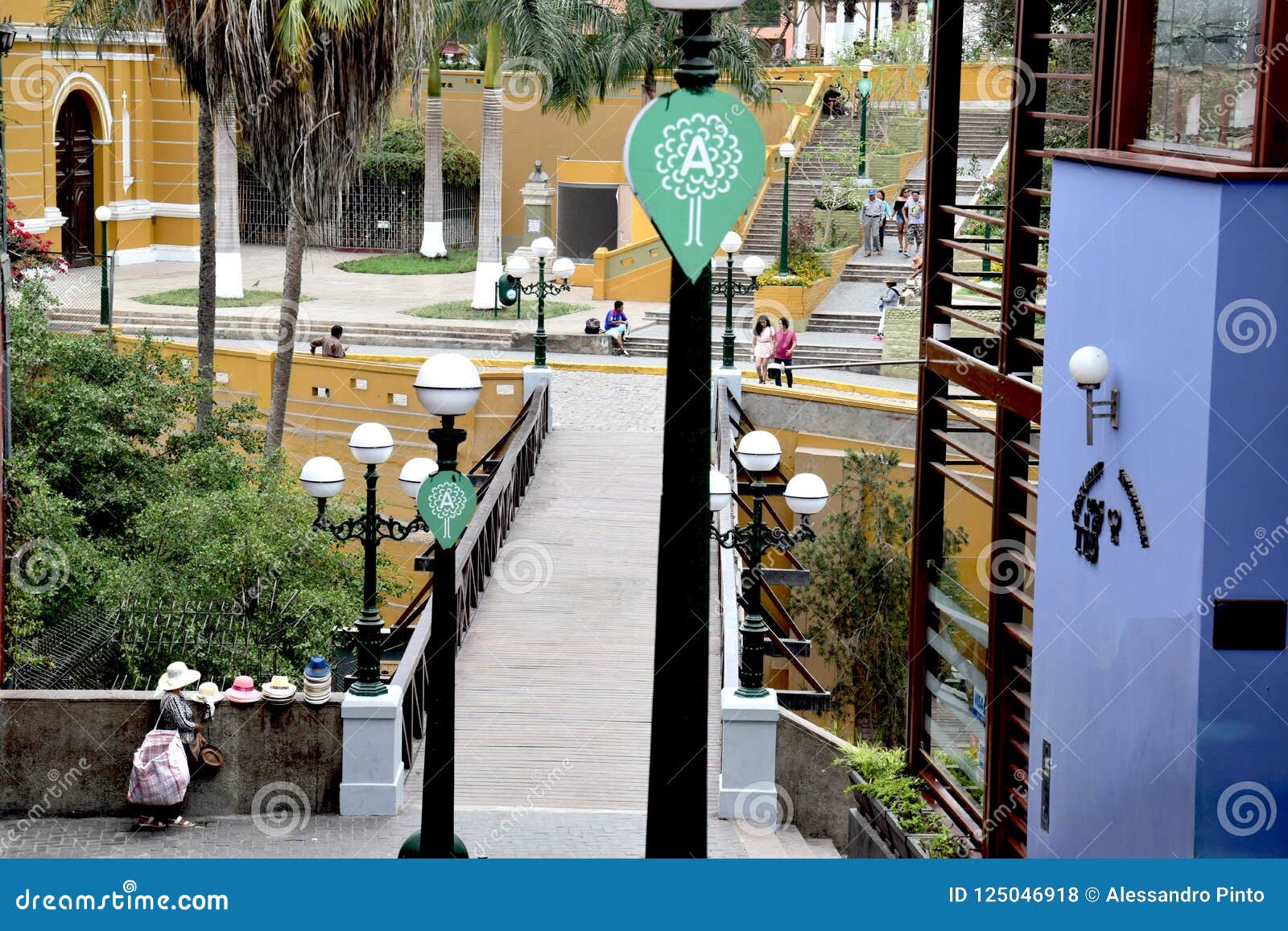 Colonial Architecture in Lima, Peru Editorial Stock Photo - Image of ...