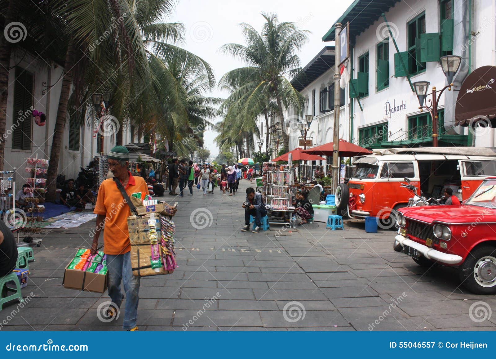 Colonial Batavia Stad editorial photography. Image of jakarta - 55046557