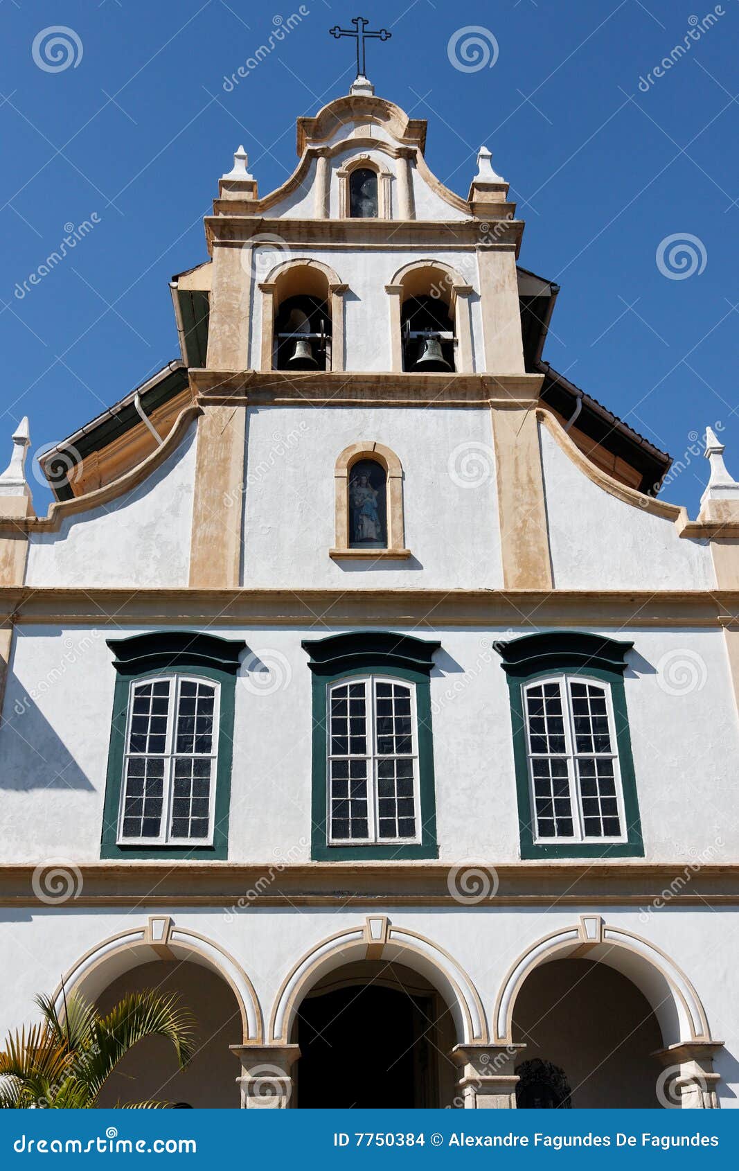 Colonial Building Facade in Sao Paulo Stock Photo - Image of paulo ...