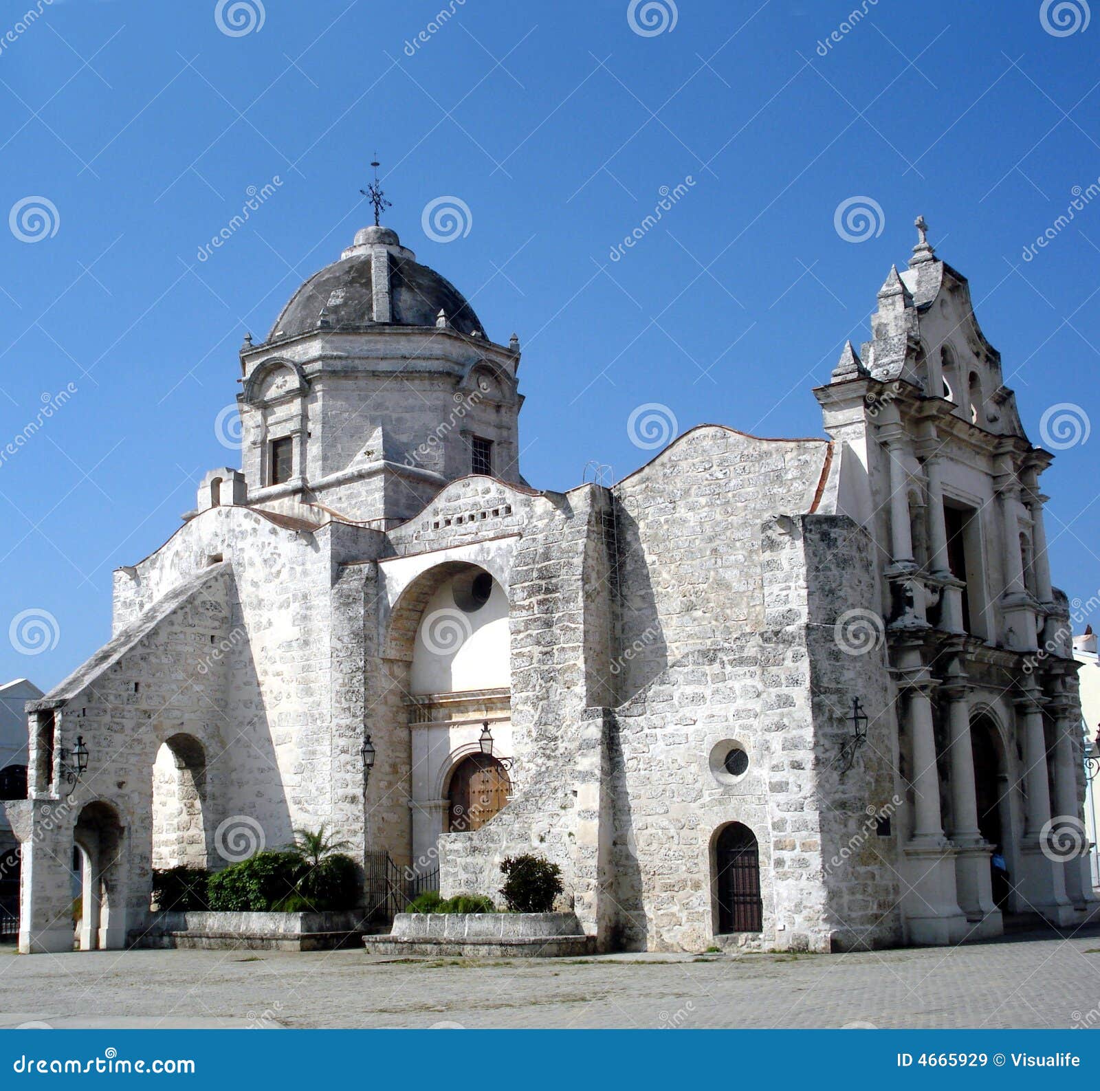 Colonial Church stock image. Image of baroque, church - 4665929