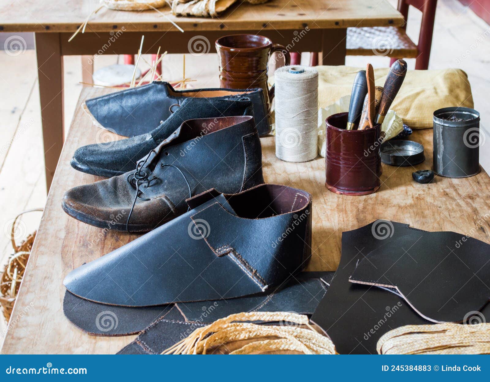 Colonial Shoemaker Tools