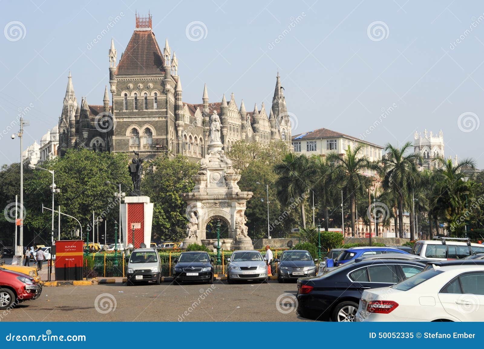 Colonial Oriental Building on Famous Square in Mumbai Editorial Image ...