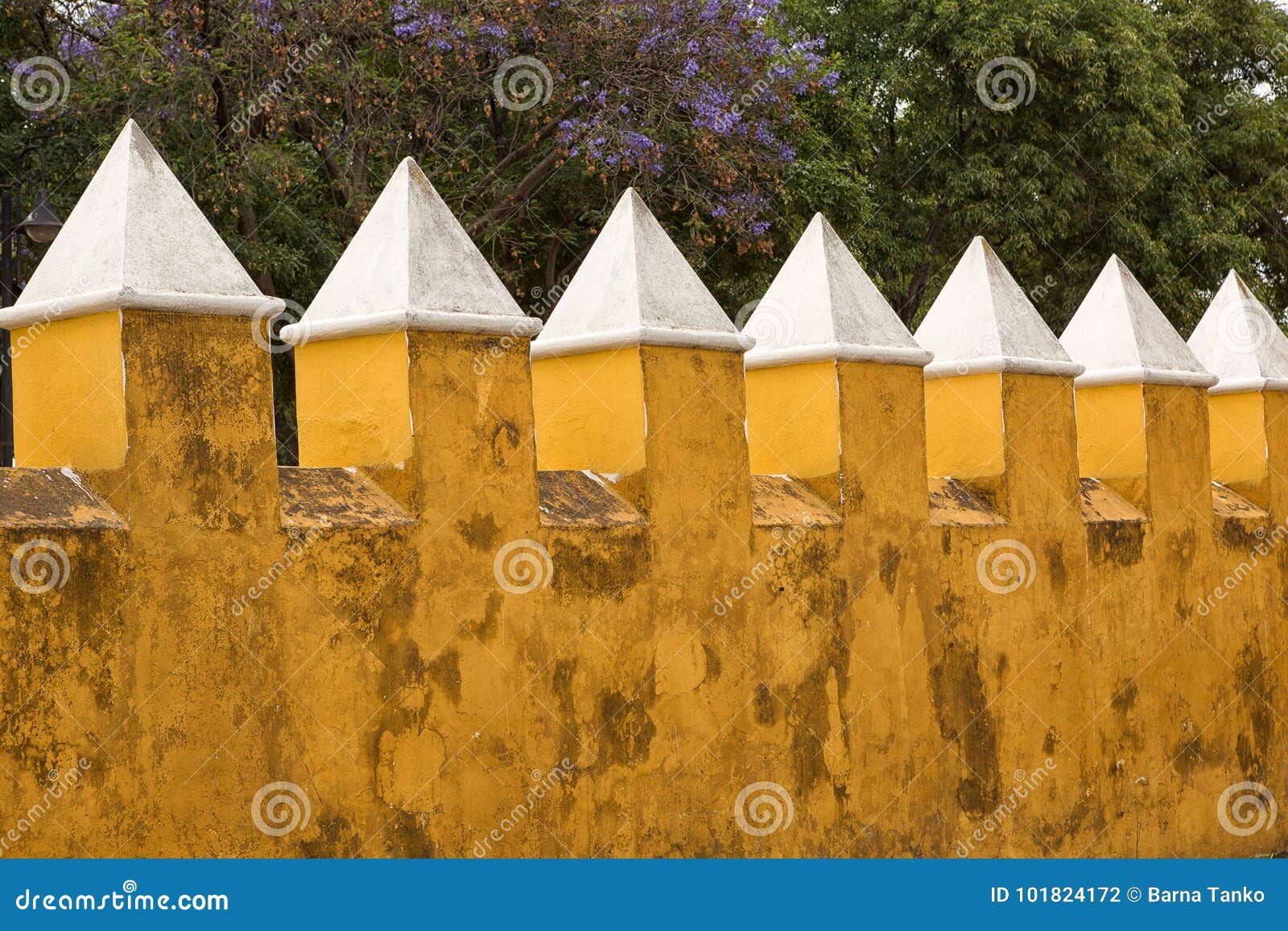Colonial Structure in Mexico Stock Photo - Image of architectural ...