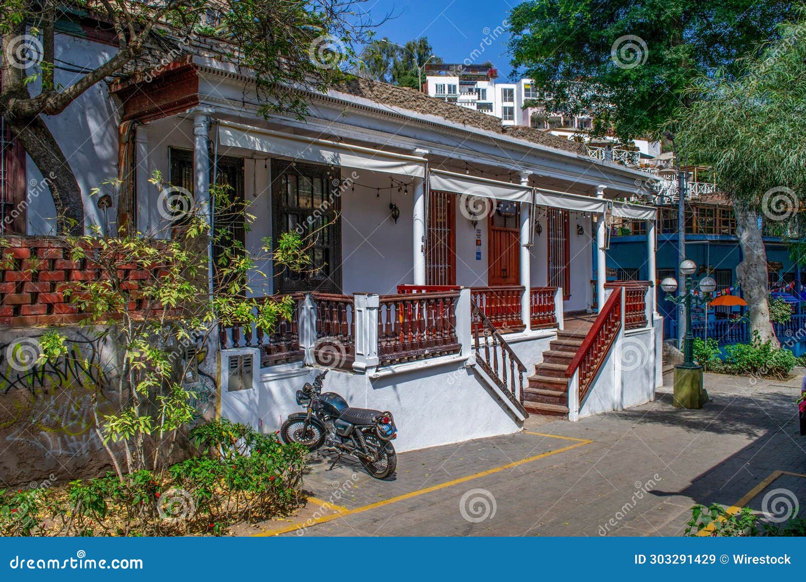BARRANCO, PERU Electricity Museum Barranco. The Electric Tram Is A Part ...